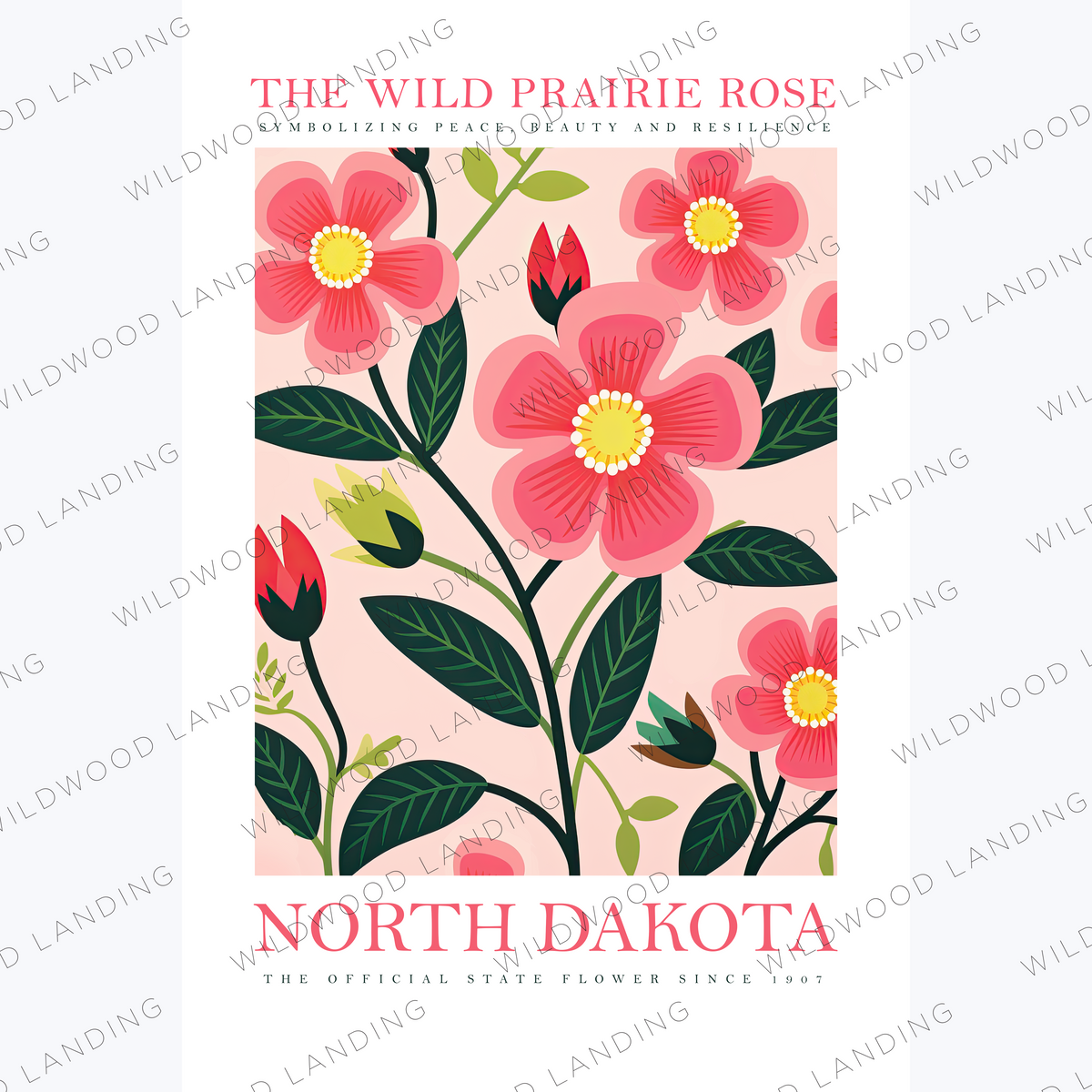 NORTH DAKOTA STATE FLOWER – Wildwood Landing LLC