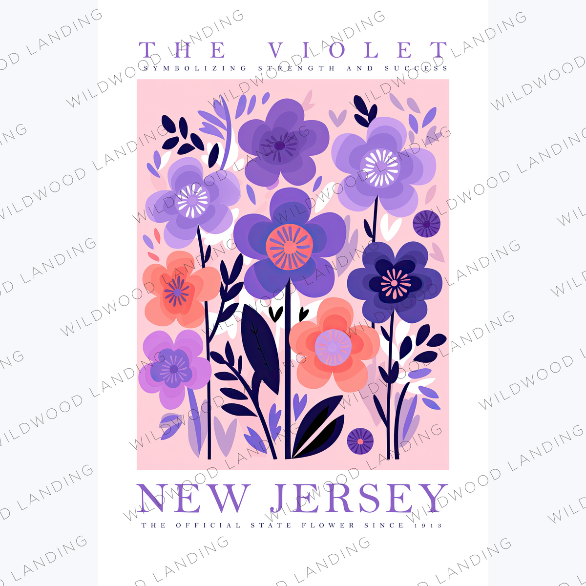 NEW JERSEY STATE FLOWER – Wildwood Landing LLC